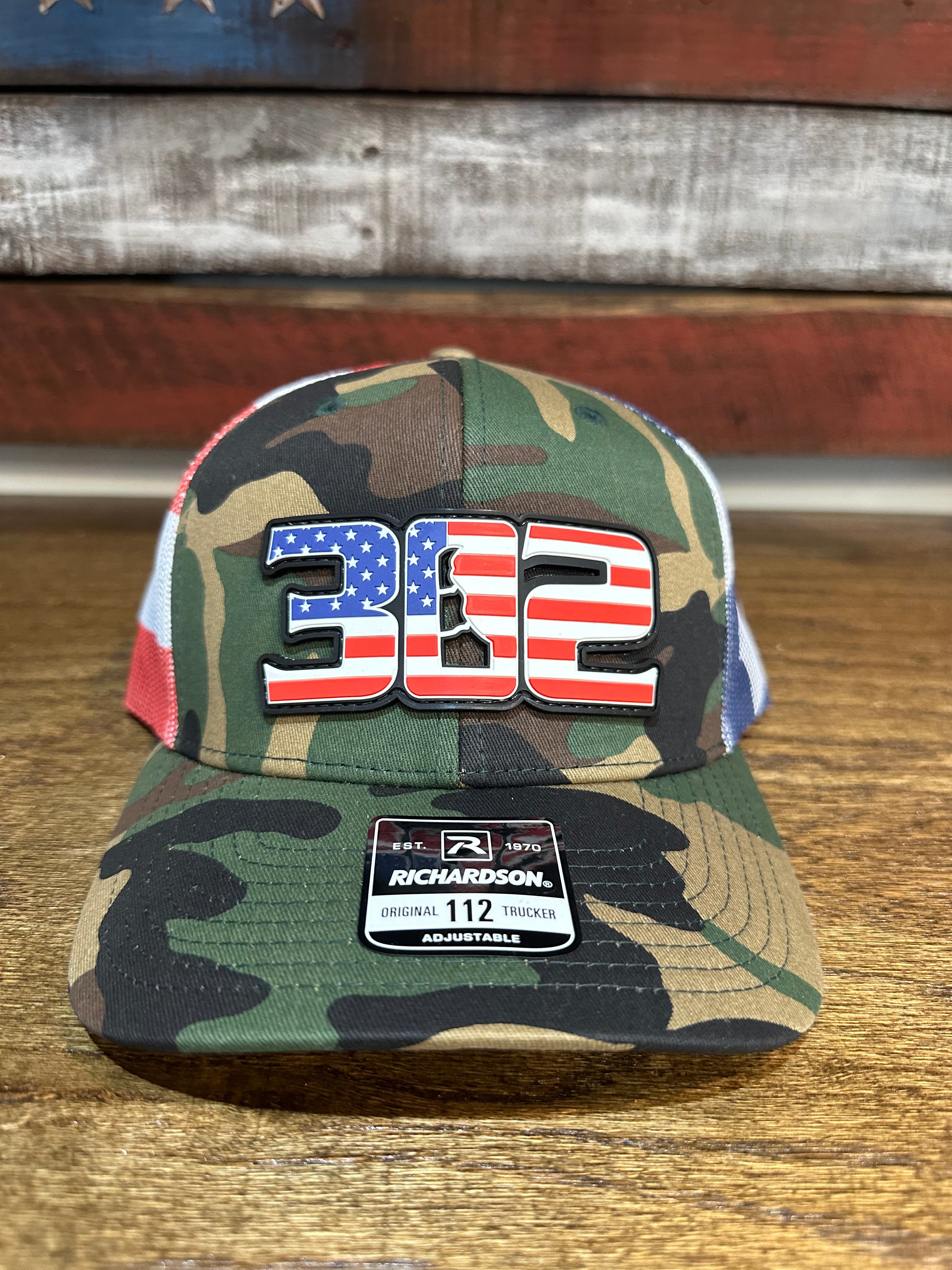 Richardson - 302 Flag Camo Americana – 302 Delaware Local Wear