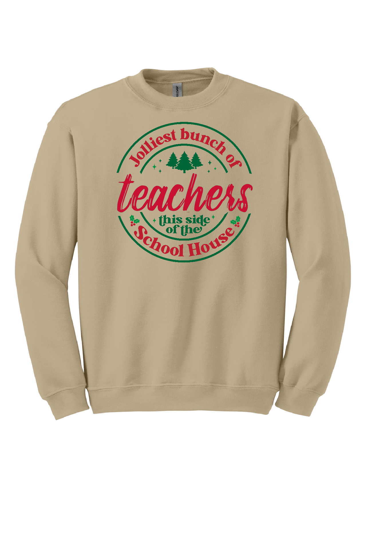 Jolliest Bunch of Teachers Crewneck – 302 Delaware Local Wear